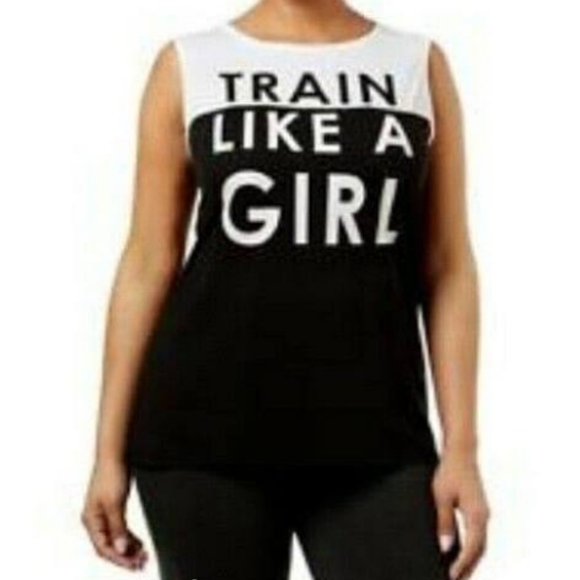 Ideology | Tops | Ideology Train Like A Girl Tank Top | Poshmark